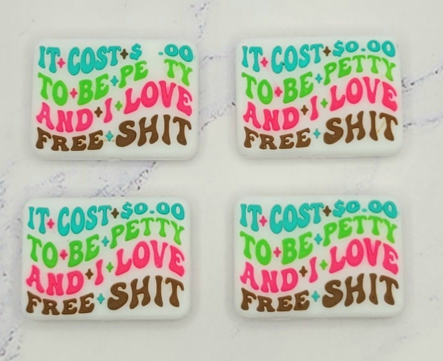 Petty and Free, White Bkgd | Sassy Curl Designs, LLC