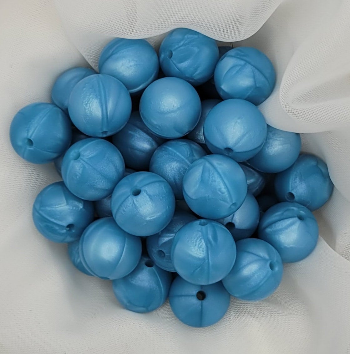 Pearly Light Blue | Sassy Curl Designs, LLC