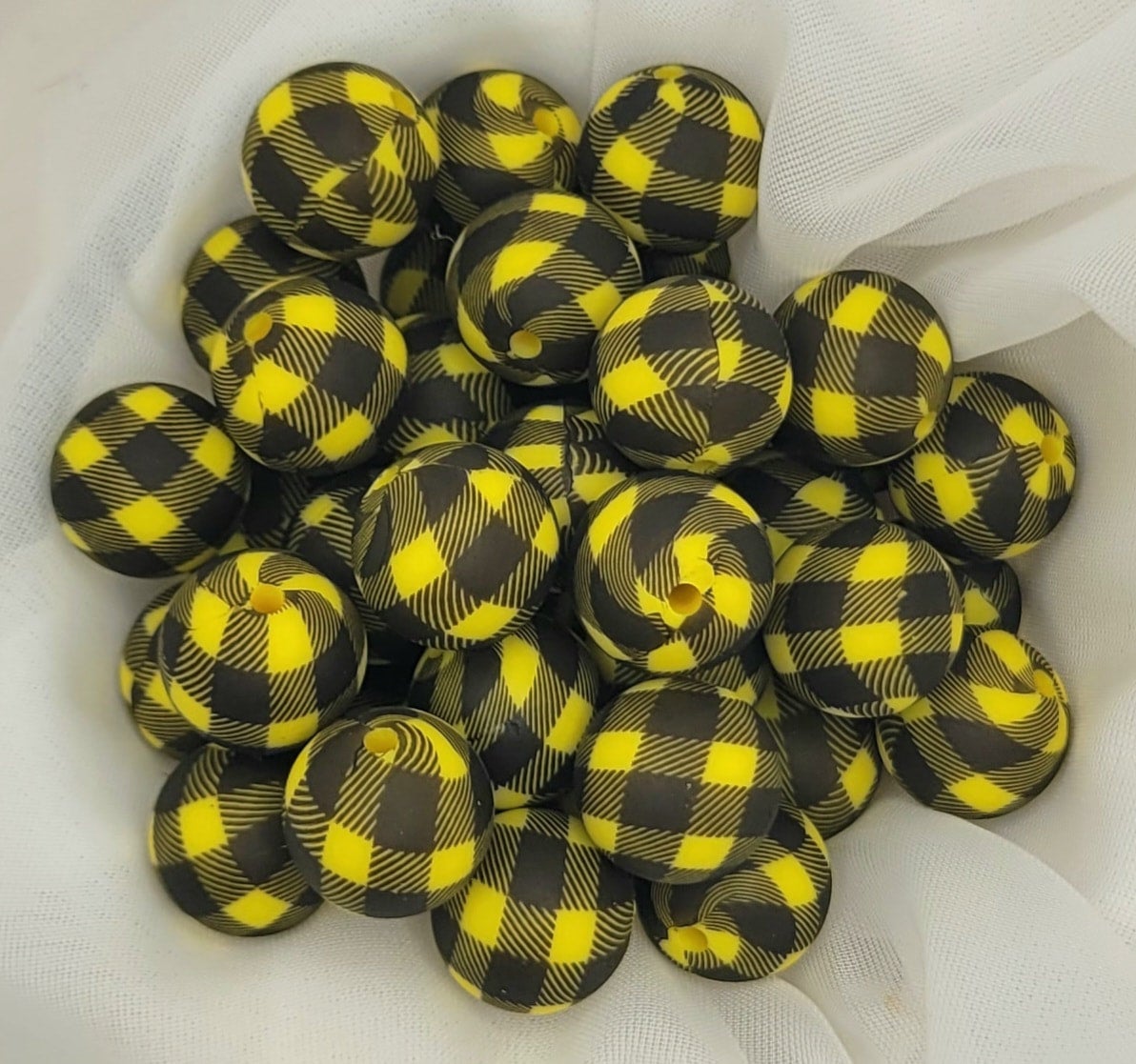 Yellow Buffalo Check | Sassy Curl Designs, LLC